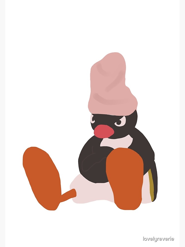 "pingu funny relatable" Poster for Sale by lovelyreverie | Redbubble