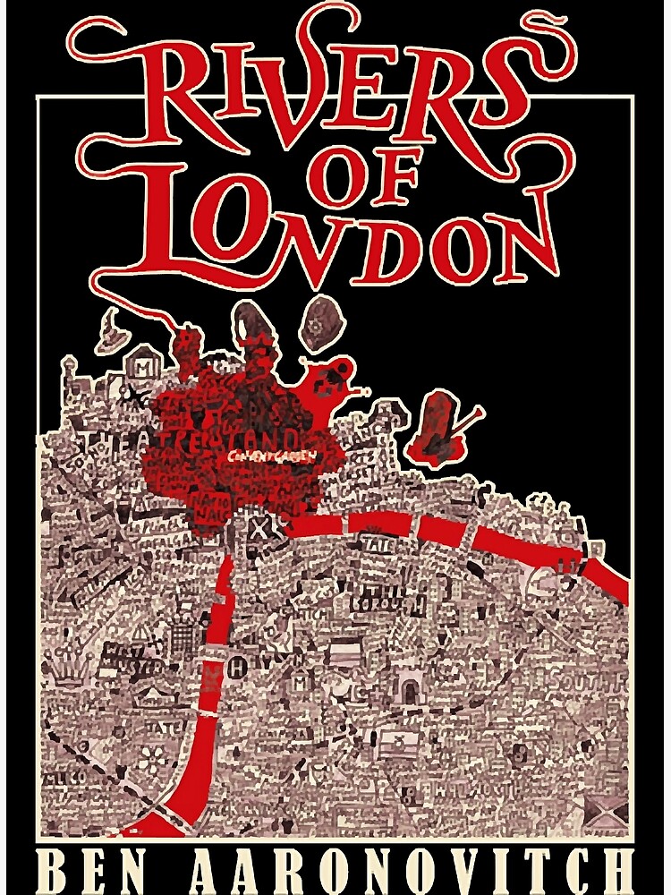 "Rivers Of London - England " Poster for Sale by BlaggDavy1 | Redbubble