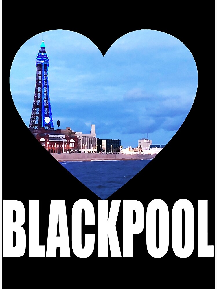 "Blackpool Tower England Gift " Poster by BlaggDavy1 | Redbubble