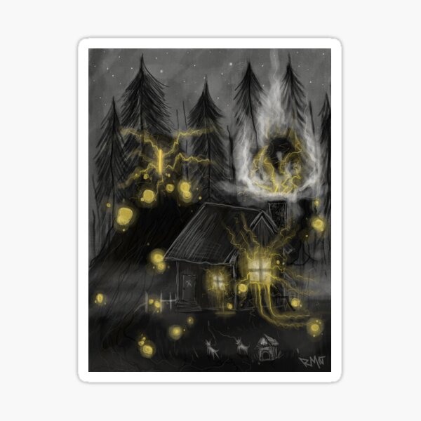"Illuminate" Sticker for Sale by DevilMilkShop | Redbubble