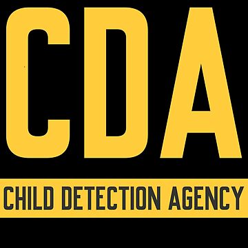 "Child Detection Agency" Sticker for Sale by kodanugg | Redbubble
