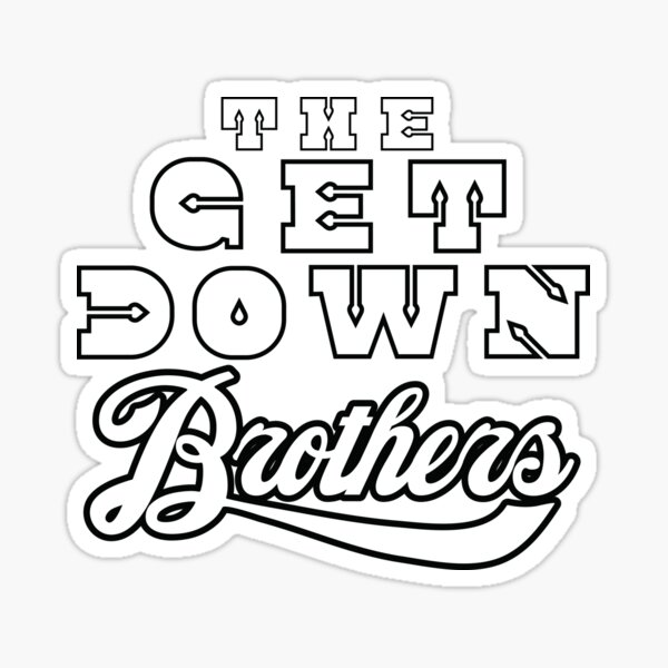 "Netflix, The Get Down Brothers DJ Battle Jacket T-Shirt" Sticker by ...