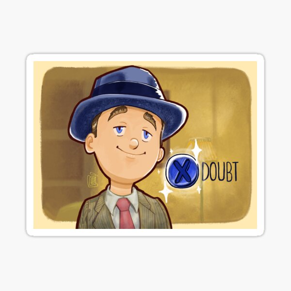 "Doubt Meme" Sticker by lyraags | Redbubble