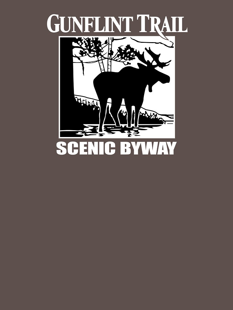 "Gunflint Trail Scenic Byways Sign" T-shirt for Sale by twHistory ...