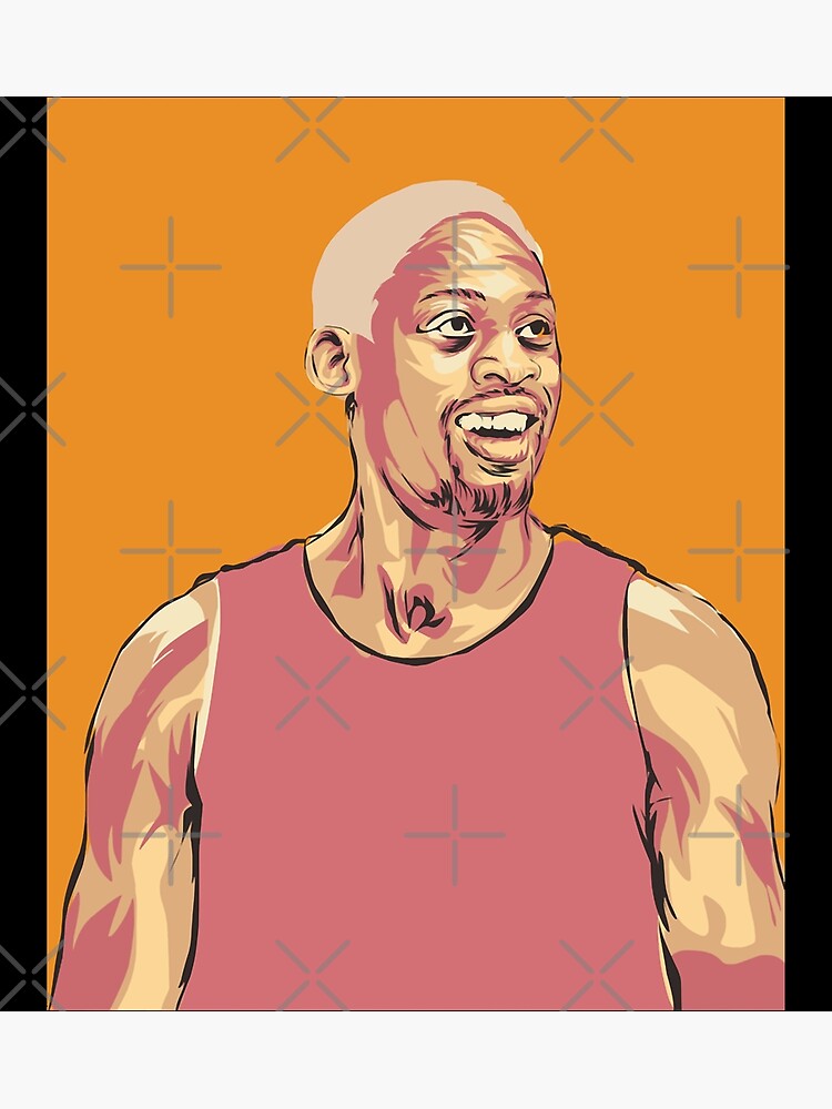 "Dennis Rodman Sport Basketball Scottie Pippen The Worm Michael Jordan ...