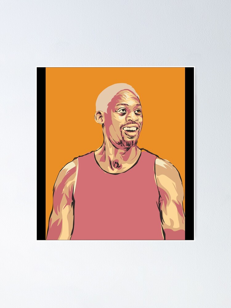 "Dennis Rodman Sport Basketball Scottie Pippen The Worm Michael Jordan ...