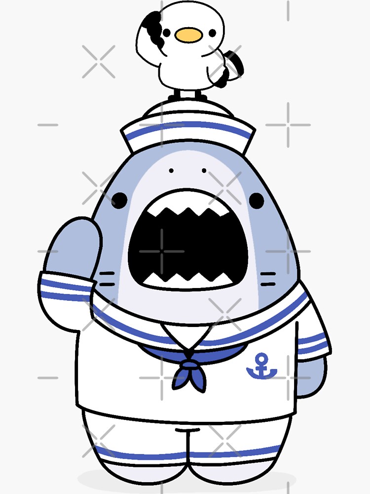 "Samezu Sailor" Sticker by yktv-kloi | Redbubble