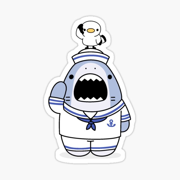 "Samezu Sailor" Sticker by yktv-kloi | Redbubble