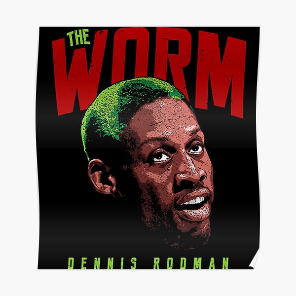 "The Worm Rodman Chicago Basketball Dennis Rodman Sport Basketball ...