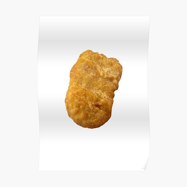 "chicken nuggets" Poster for Sale by lovelyreverie | Redbubble
