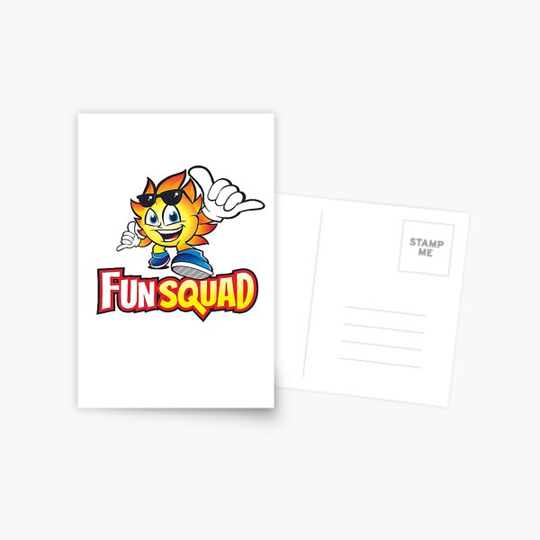 Fun Squad Postcards | Redbubble