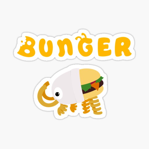 "Bunger Bunger Classic" Sticker for Sale by MartinKampf | Redbubble