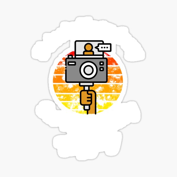 "Vlogging Vlogger Vlog" Sticker for Sale by phys | Redbubble