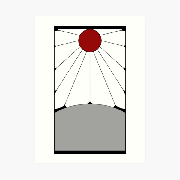 "Hanafuda Symbol" Art Print by allergyHype | Redbubble