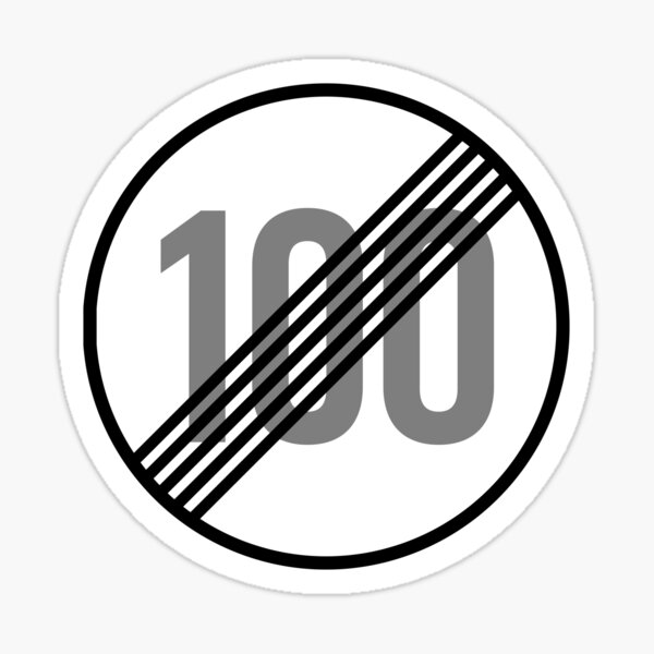 "No Speed Limit" Sticker by BitGem | Redbubble