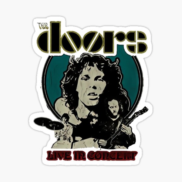 "The Doors Band" Sticker for Sale by JimMorrisonJust | Redbubble