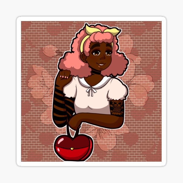 "PInky" Sticker by LunaTTuna | Redbubble