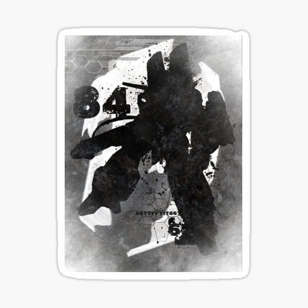 "84 Revisited V2" Sticker by Fernsie | Redbubble