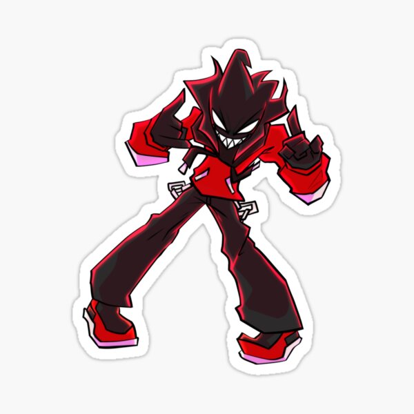 "Friday Night Funkin Agoti" Sticker for Sale by INUYASHA999 | Redbubble