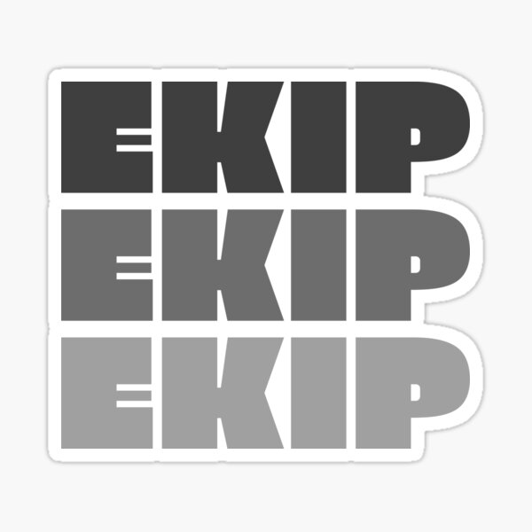 "ekip ekip ekip" Sticker by yameni82 | Redbubble