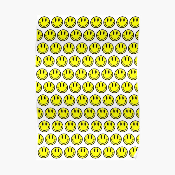 Smiley Tribal Styles Maxi Poster By Gb Posters Smiley Poster Emoticon