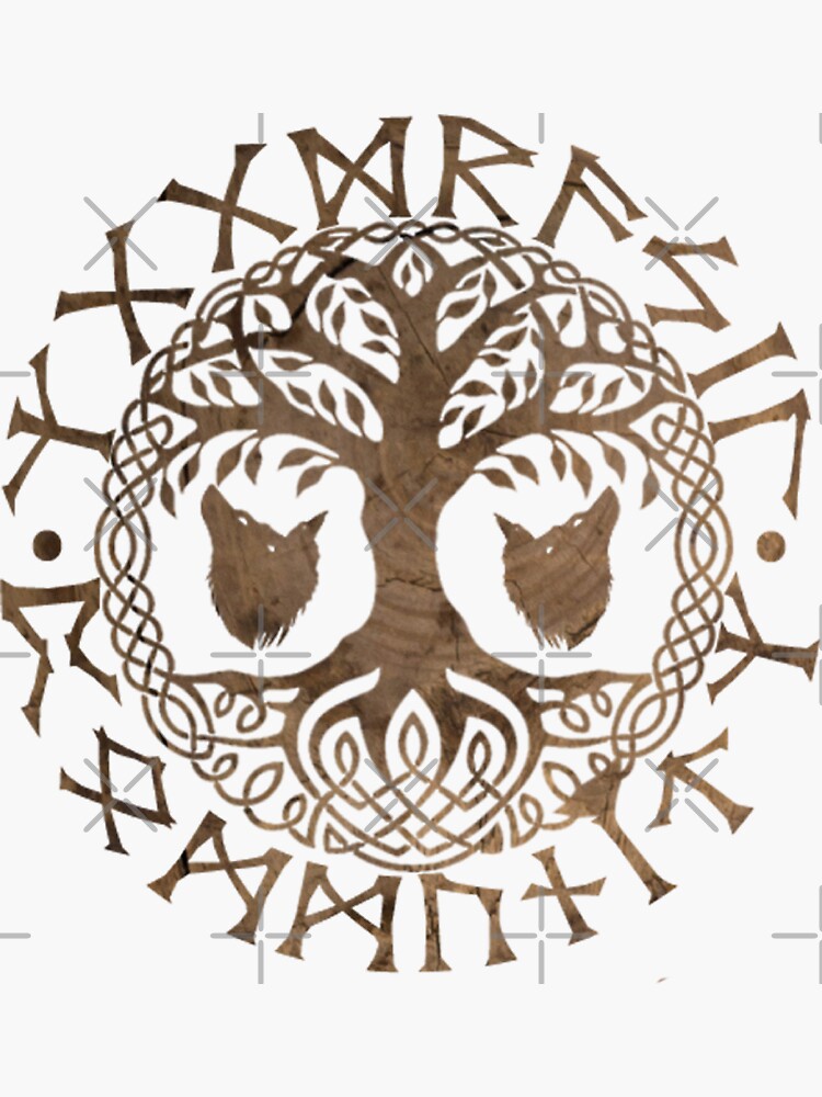 "Yggdrasil Community Logo" Sticker for Sale by Yggdrasil-Com | Redbubble
