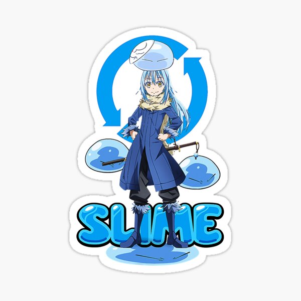 "That Time I Got Reincarnated As A Slime Outfits Anime Serie" Sticker ...