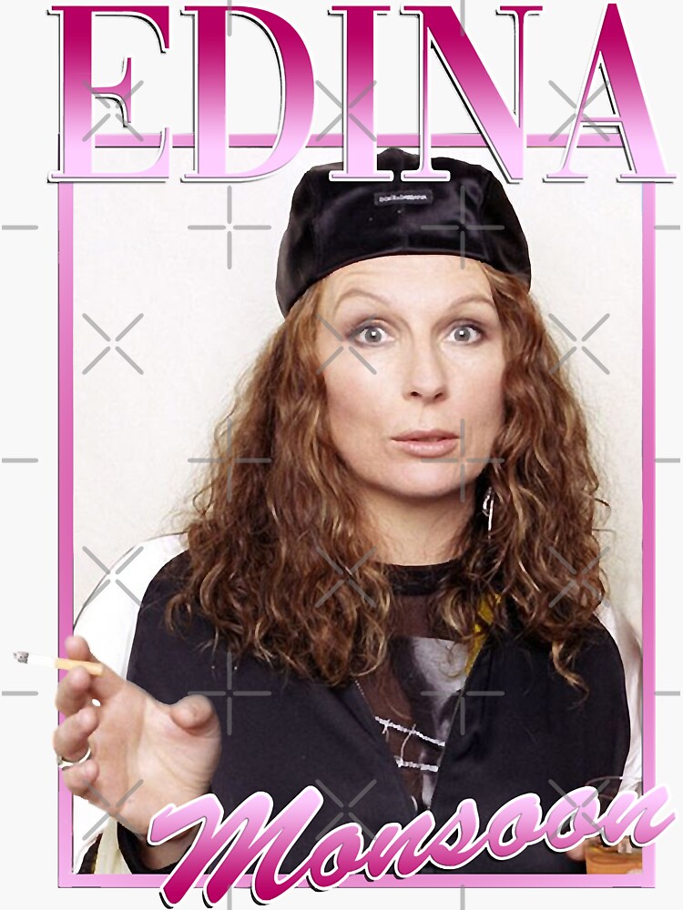 "Special Present Absolutely Fabulous Edina Monsoon Ab Fab" Sticker for ...