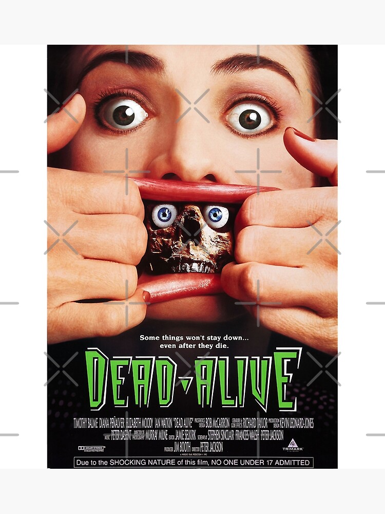"Dead alive horror movie poster" Poster by BowersWanda | Redbubble