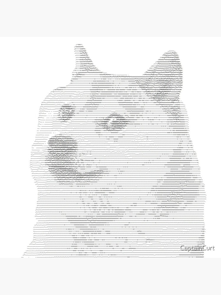 "ASCII Doge " Framed Art Print for Sale by CaptainCurt | Redbubble