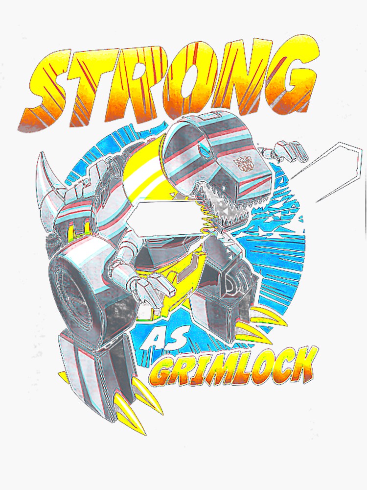 Pegatina «Transformadores del día del padre de Grimlock» de ...
