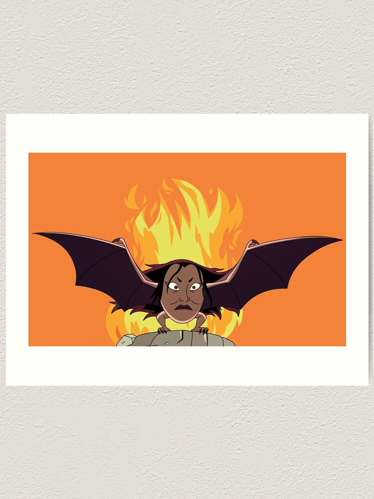 "Bat Queen | The Owl House" Art Print by artnchfck | Redbubble