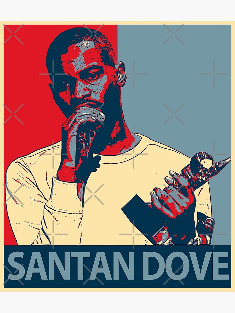 "Santan Dave" Poster by KaraGrey | Redbubble