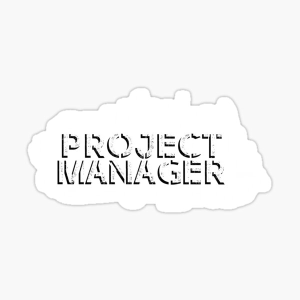 Project Manager Man Stickers | Redbubble