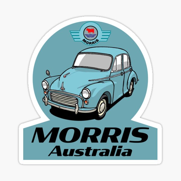 Morris Minor Stickers | Redbubble