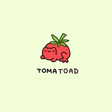 "tomatoad" Sticker for Sale by TeaBag114 | Redbubble