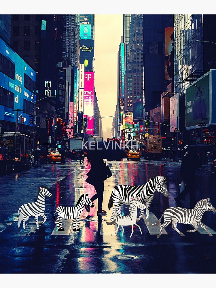"Zebra Crossing Zebra Crossing in City Street " Poster by KELVINKH ...