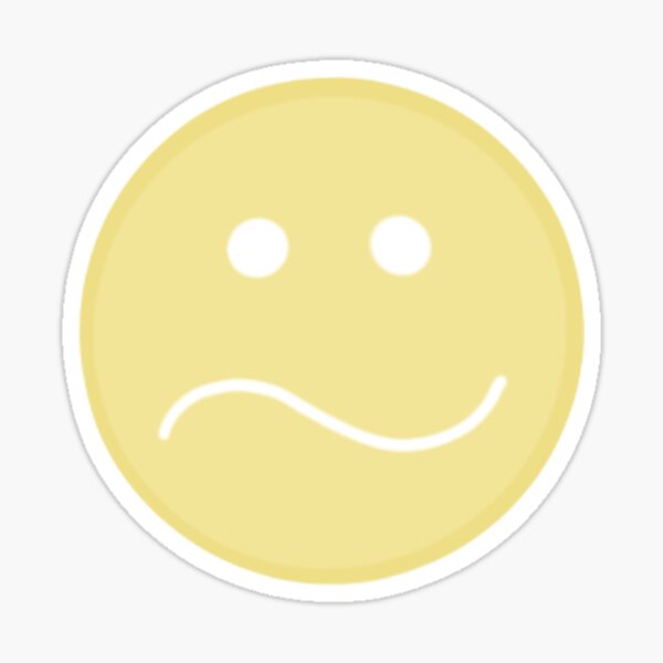 "Happy Sad" Sticker for Sale by mmmmmads | Redbubble