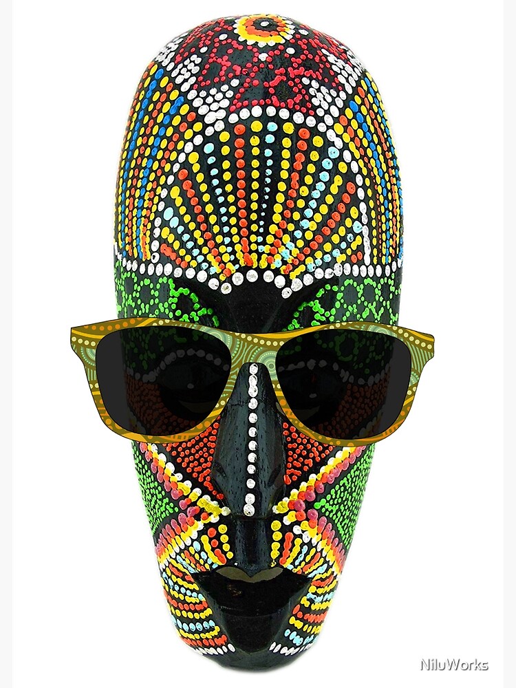"australian aboriginal Mask " Poster by NiluWorks | Redbubble