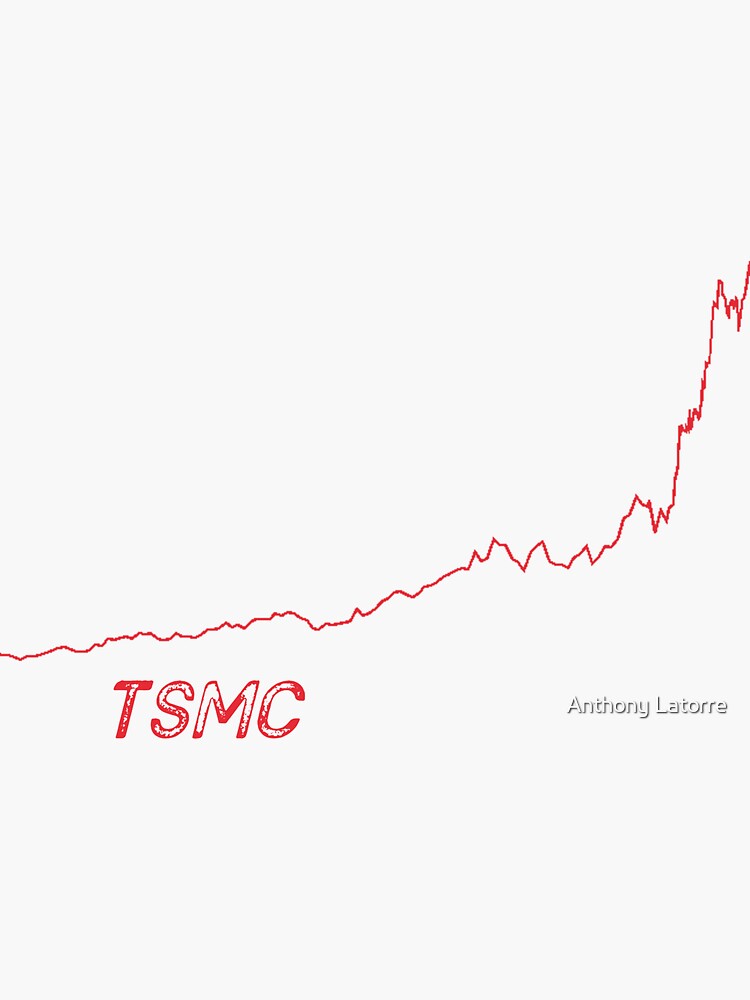 "TSMC Graph" Sticker for Sale by Anthony1515 | Redbubble