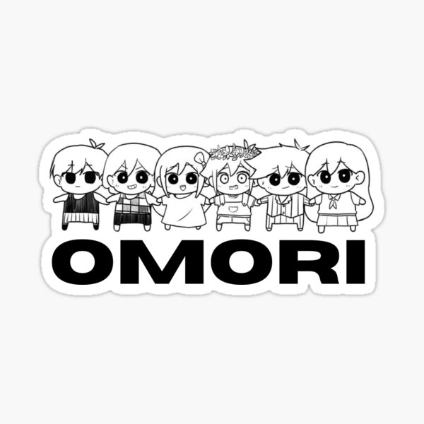 "omori" Sticker for Sale by pacotamda | Redbubble