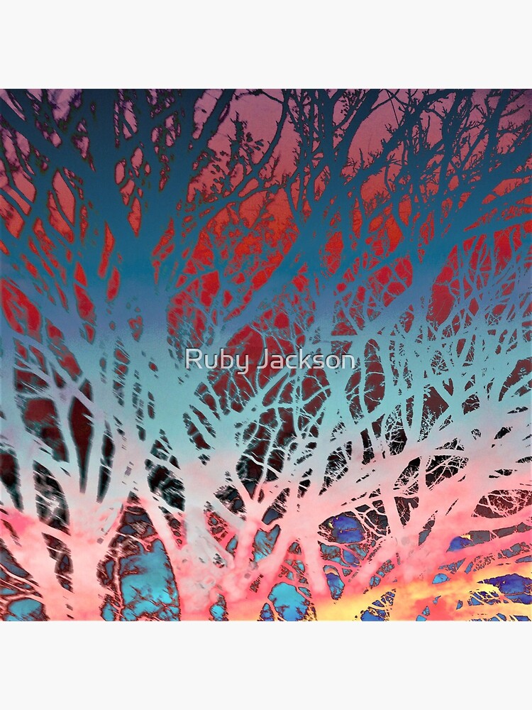 "Psychedelic Branches, Funky Trees, Deep Forest, Technicolor Trees ...