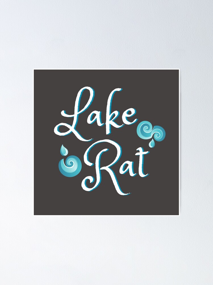 "Lake Rat" Poster for Sale by dmbdana | Redbubble