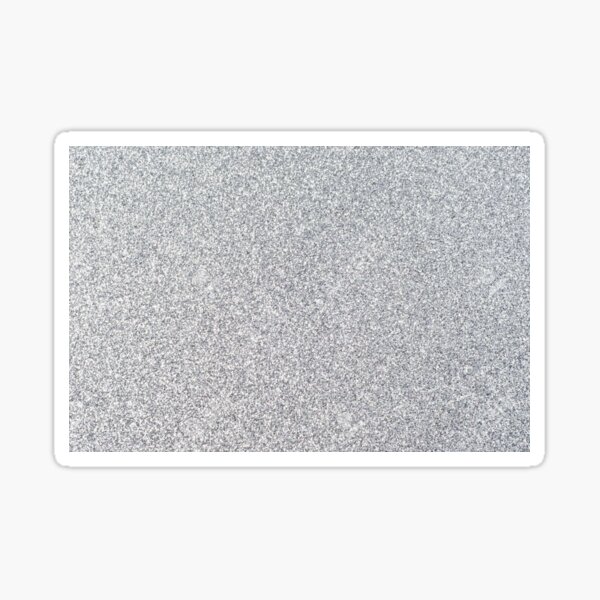 "Silver glitter" Sticker for Sale by unknownurl | Redbubble