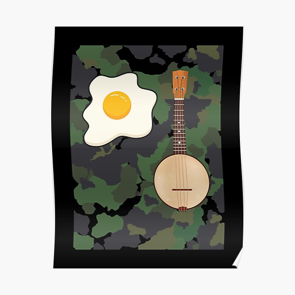Póster «Egg Banjo todas las fuerzas favoritas» de PekeBlinders | Redbubble