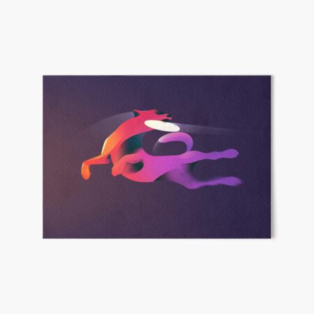 "Frisbee Dog" Art Board Print by hamza86 | Redbubble