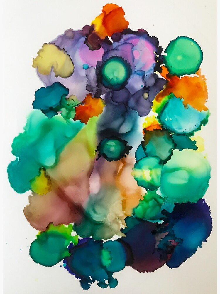 "Colorful Mind" Sticker by kimsavantart | Redbubble