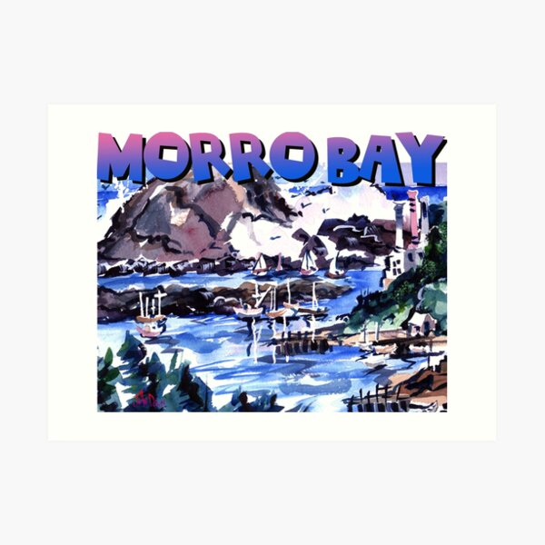 Morro Bay California Gifts & Merchandise | Redbubble