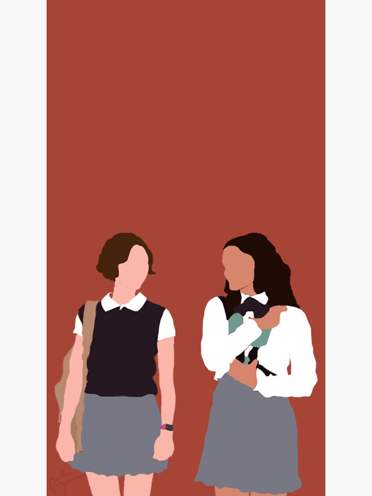 "Atypical Casey and Izzie " Sticker by tshop15 | Redbubble