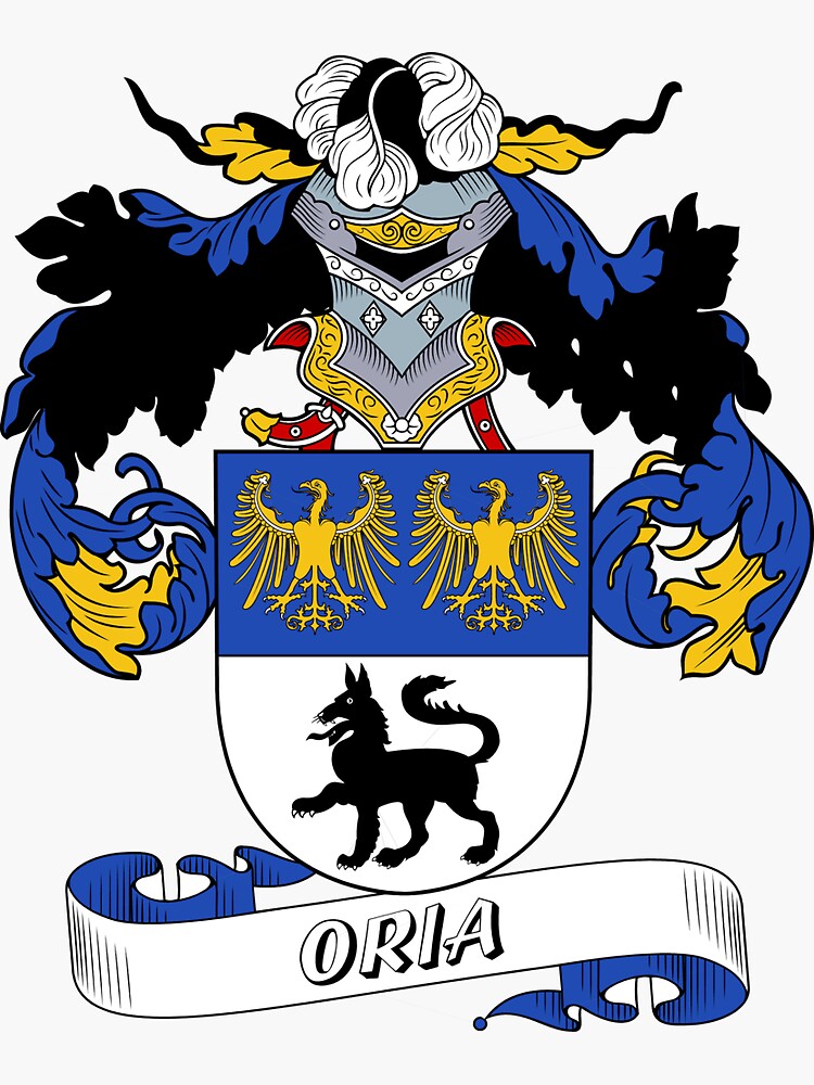 "Oria" Sticker by HaroldHeraldry | Redbubble